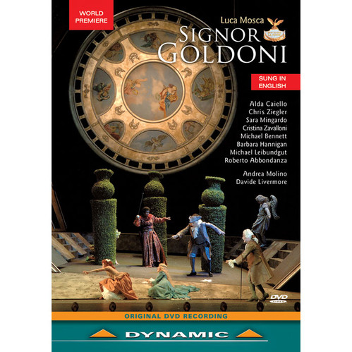 莫斯卡：歌劇《奇諾爾多尼》 Luca Mosca: Signor Goldoni (DVD)【Dynamic】 | 極光音樂 Aurora Music