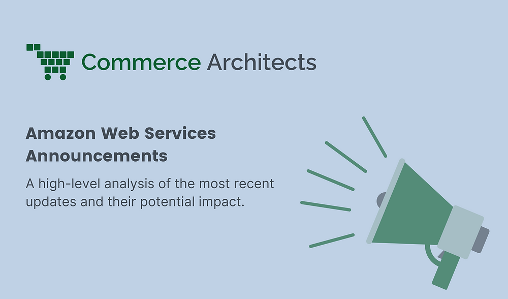 May 2023 Amazon Web Services Announcements