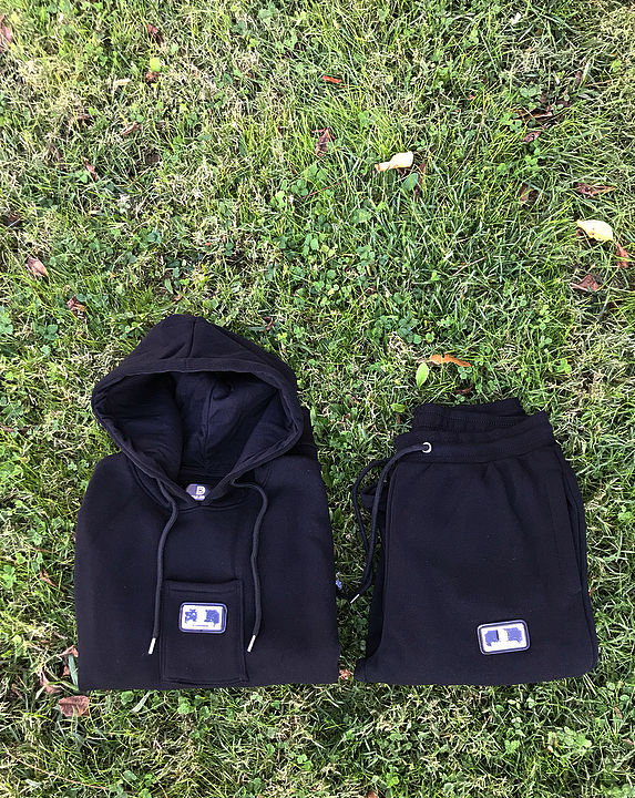 Black DB stack Sweatsuit | Details brand llc Black DB stack Sweatsuit | Details brand llc