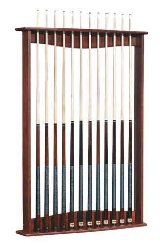 Gold Crown Series Wall Cue Rack | Stevespooltablesplus