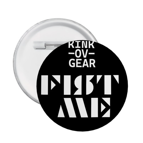 KOG Fist Me Round Button Badge Fistee Invitation ID for Fisting by ...
