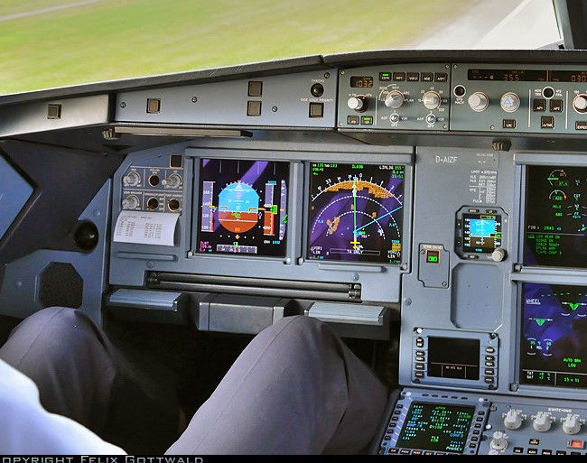 Airbus A320 Dummy Foot Rest and Table Setup