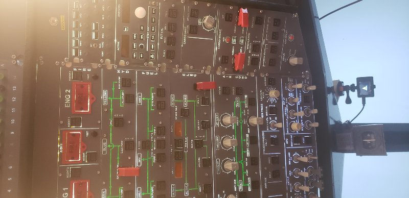 Airbus A320 Overhead Panel Progress Updates