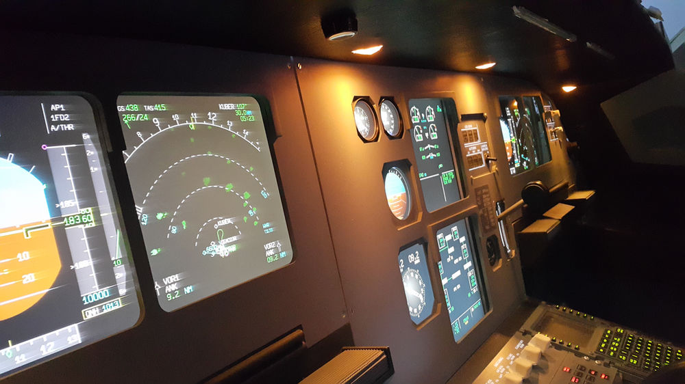 MIP (Main Instrument Panel) and flood lights