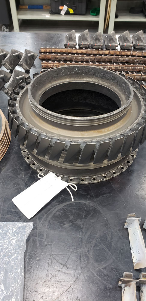 Inside a GE LM6000 (CF6-80C2) Gas Turbine