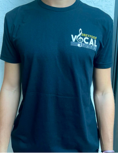 DSOA Vocal T-Shirt - Black | DreyfoosVocal