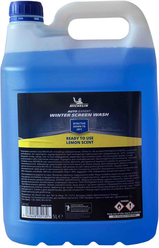 Зимовий омивач скла Michelin Winter Screen Wash RTU Lemon Scent -20°С ...