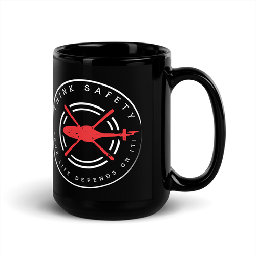 Think Safety Mug 15 oz | ECHO HeliOps