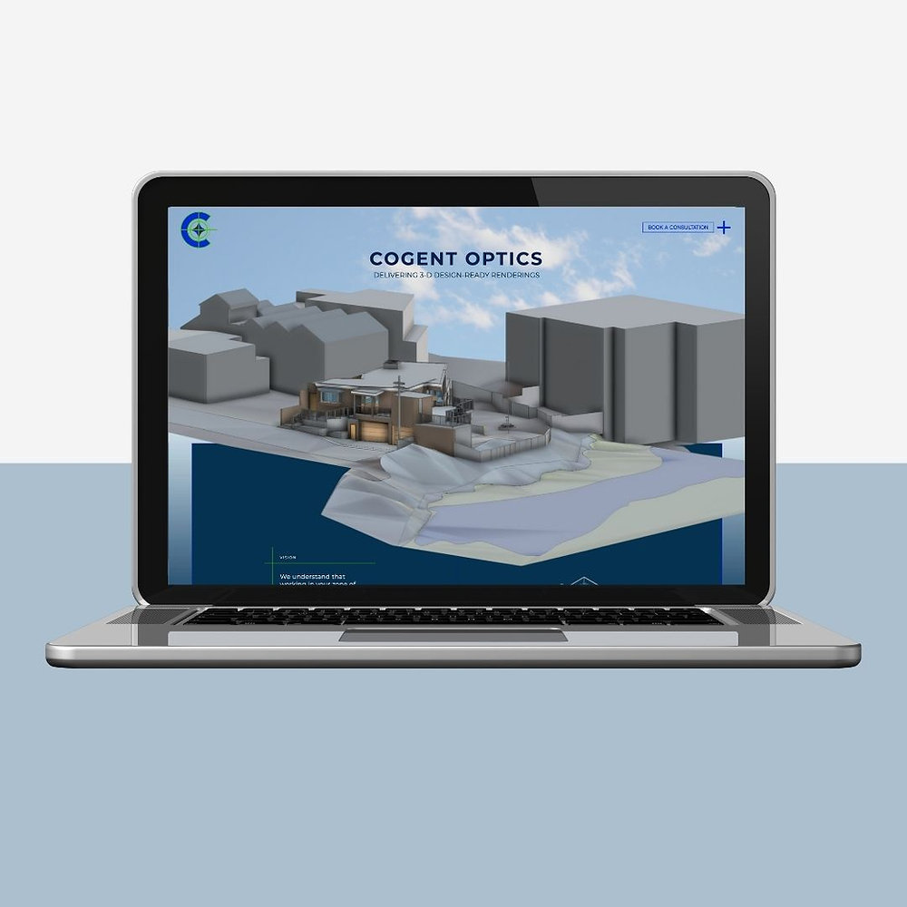 Cogent Optics: A Cutting Edge, Modern Website with Custom Video ...