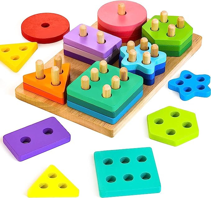 Benefits of Sorting and Stacking Toys