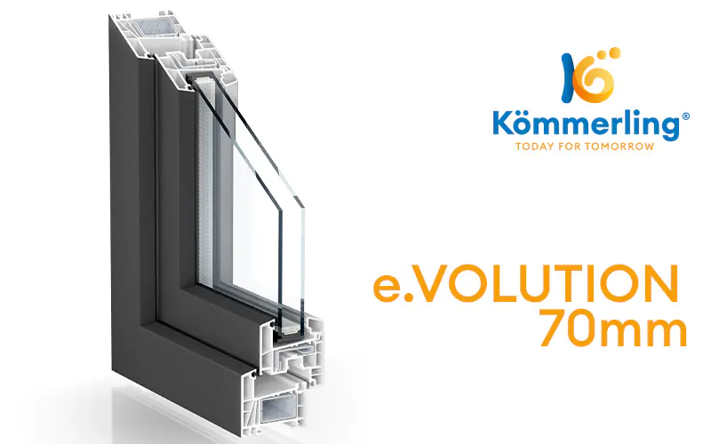 Châssis PVC Kömmerling | Arena Invest | Charleroi