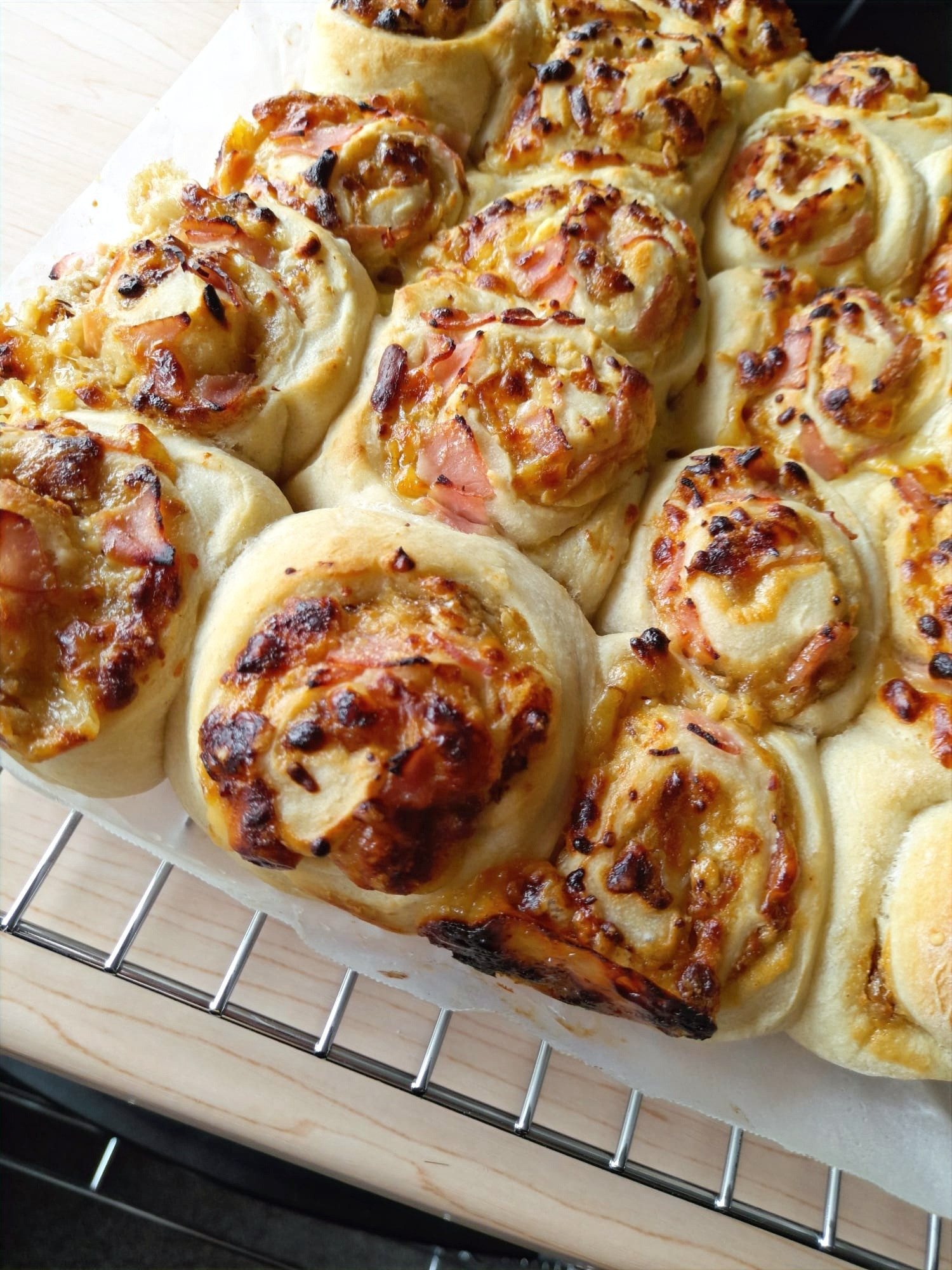 Cheese and Chutney Scrolls | SunnyB
