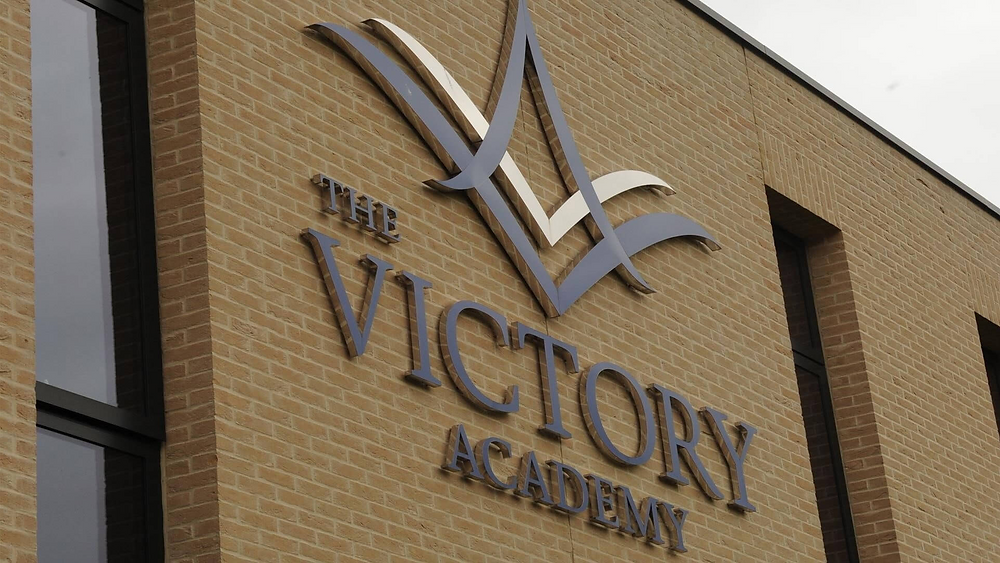 Chair inspires Victory Academy students