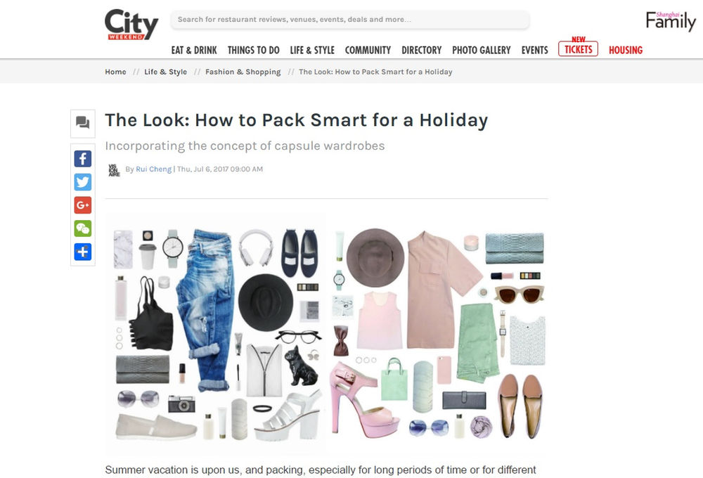 The Look: How to Pack Smart for a Holiday