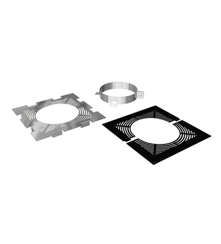 Ventilated Firestop Plate Set forTwin Wall Insulated Flue | Onlinestoves