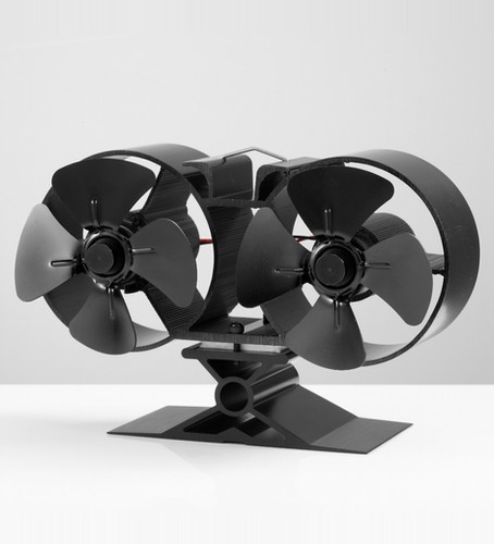 8 Blade Mini Heat Powered Stove Fan | Online Stoves