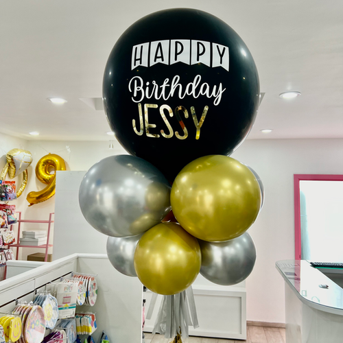 Arreglo Globo 24 Con Globos Latex Coloryfiestas