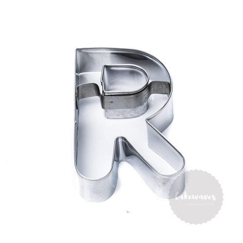 Letter R Stainless Steel Cookie Cutter | cakewaves