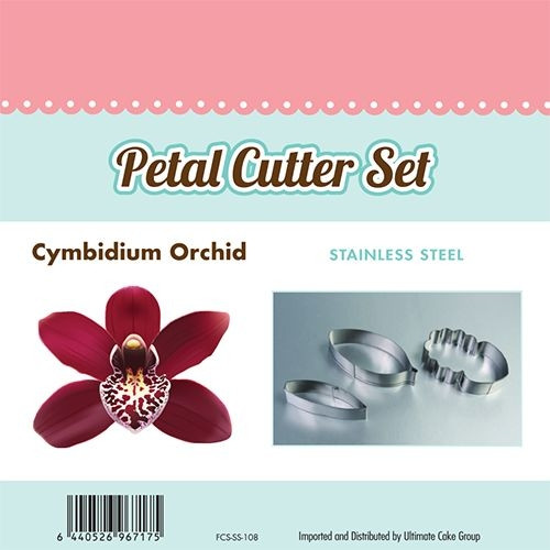Cymbidium Orchid Cutter Set | cakewaves