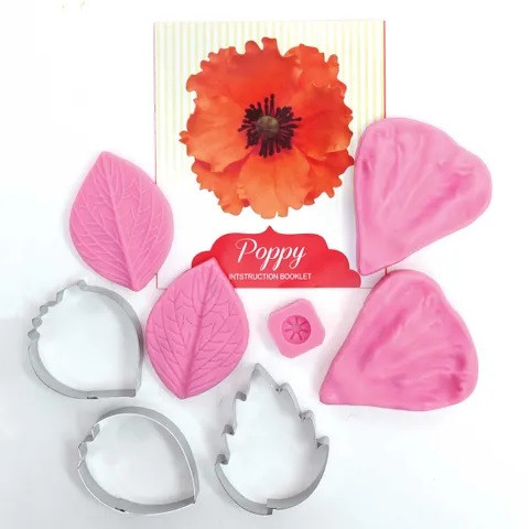 Poppy Cutter Set | cakewaves