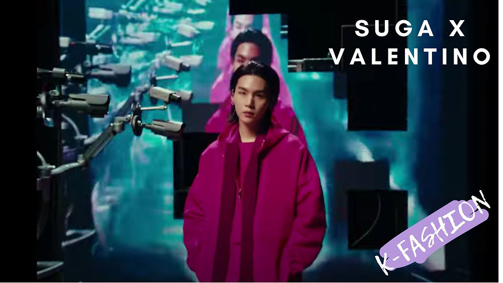 BTS's SUGA Becomes Valentino's New Global Ambassador!