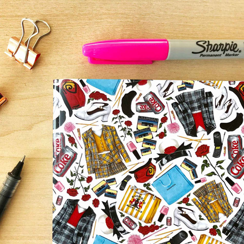 Clueless Notebook | amyhoodillustration