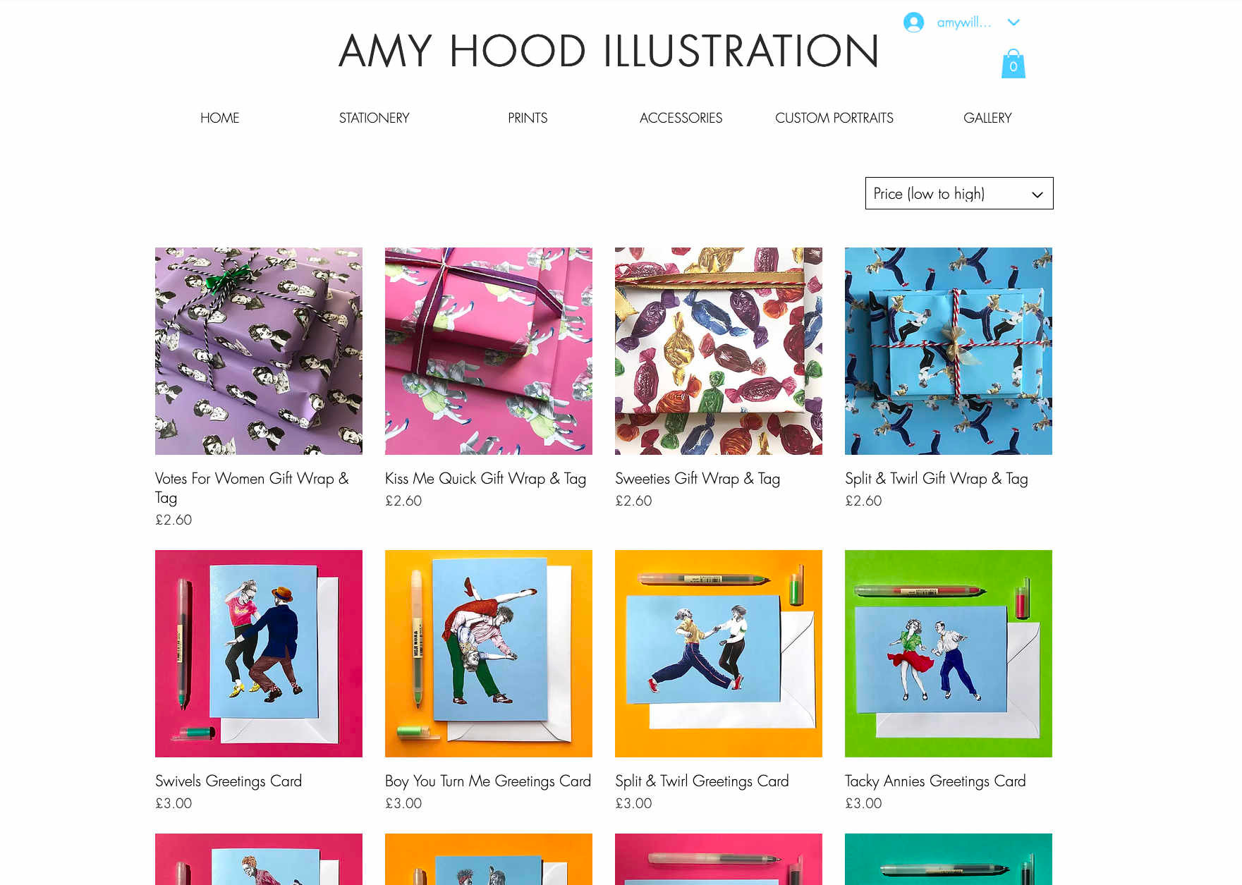 Amy Hood Illustration | Stationery