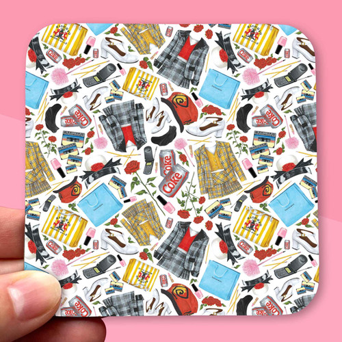 Clueless Coaster | Amy Hood Illustration