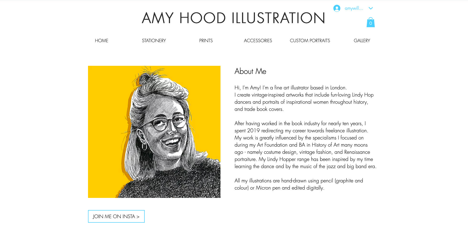Amy Hood Illustration | About