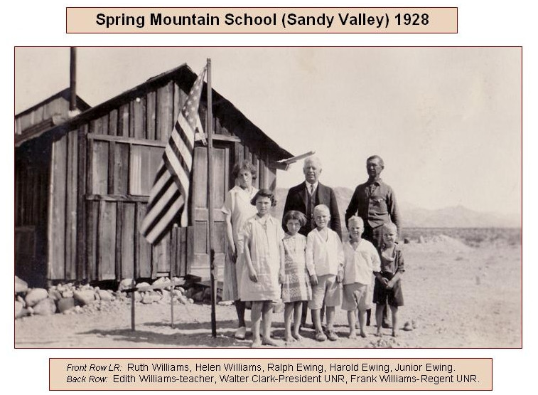 SNDY 00 Sandy Valley home page | CCSD Archives