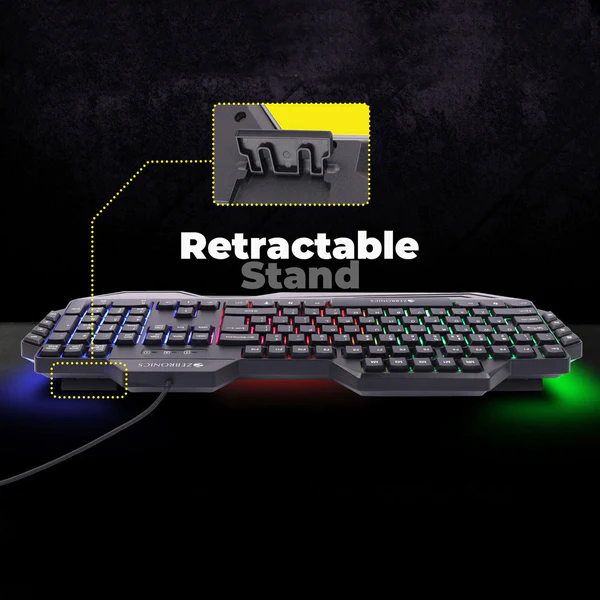 Zebronics Zeb-Optimus Keyboard & Mouse Combo White | GRigs Official