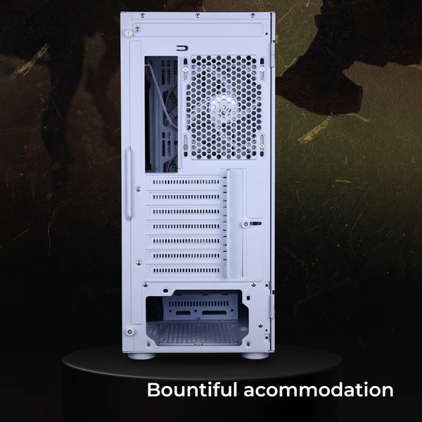 Zeb-Ronin Computer Cabinet White | GRigs Official