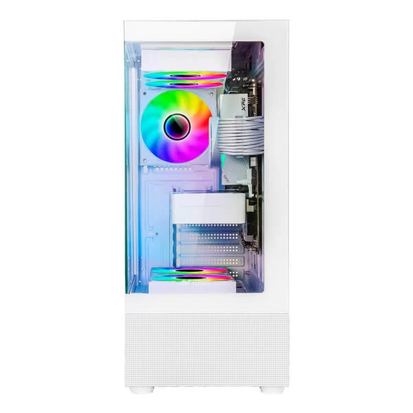 Ant Esports Crystal X2 ARGB (ATX) Mid Tower Cabinet (White) | GRigs ...
