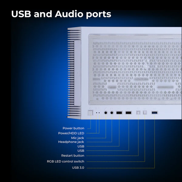 Zebronics Raptor Computer Cabinet | GRigs Official
