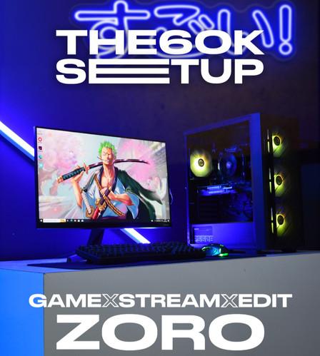 Zoro Game l Stream l Edit Full Setup | GRigs Official