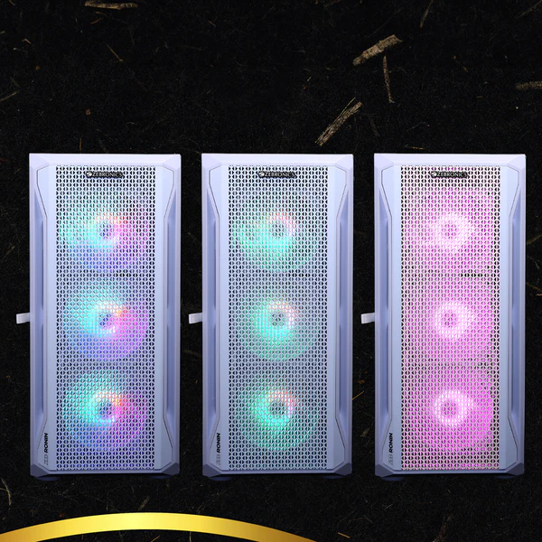 Zeb-Ronin Computer Cabinet White | GRigs Official