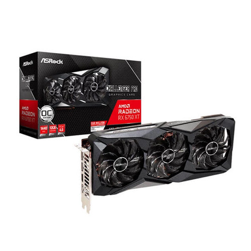 ASRock AMD Radeon™ RX 6750 XT Challenger Pro 12GB OC | GRigs Official
