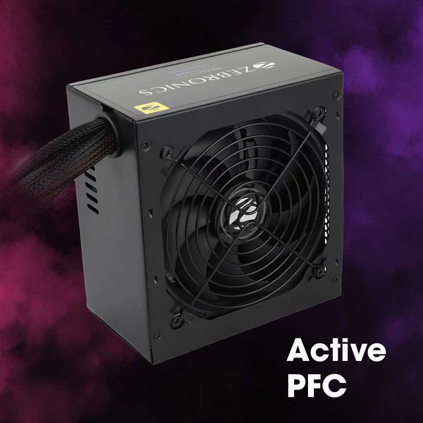 Zebronics 450W 80+ Bronze Premium Power Supply | GRigs Official