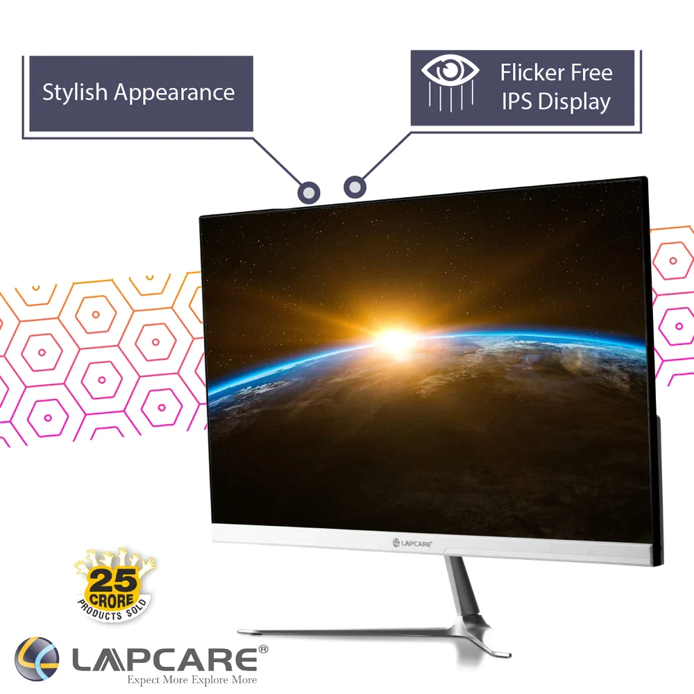 Lapcare LED Monitor LM24WFHD - 24" VGA HDMI | GRigs Official