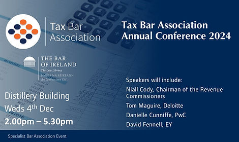 Tax | The Tax Bar Association | Ireland