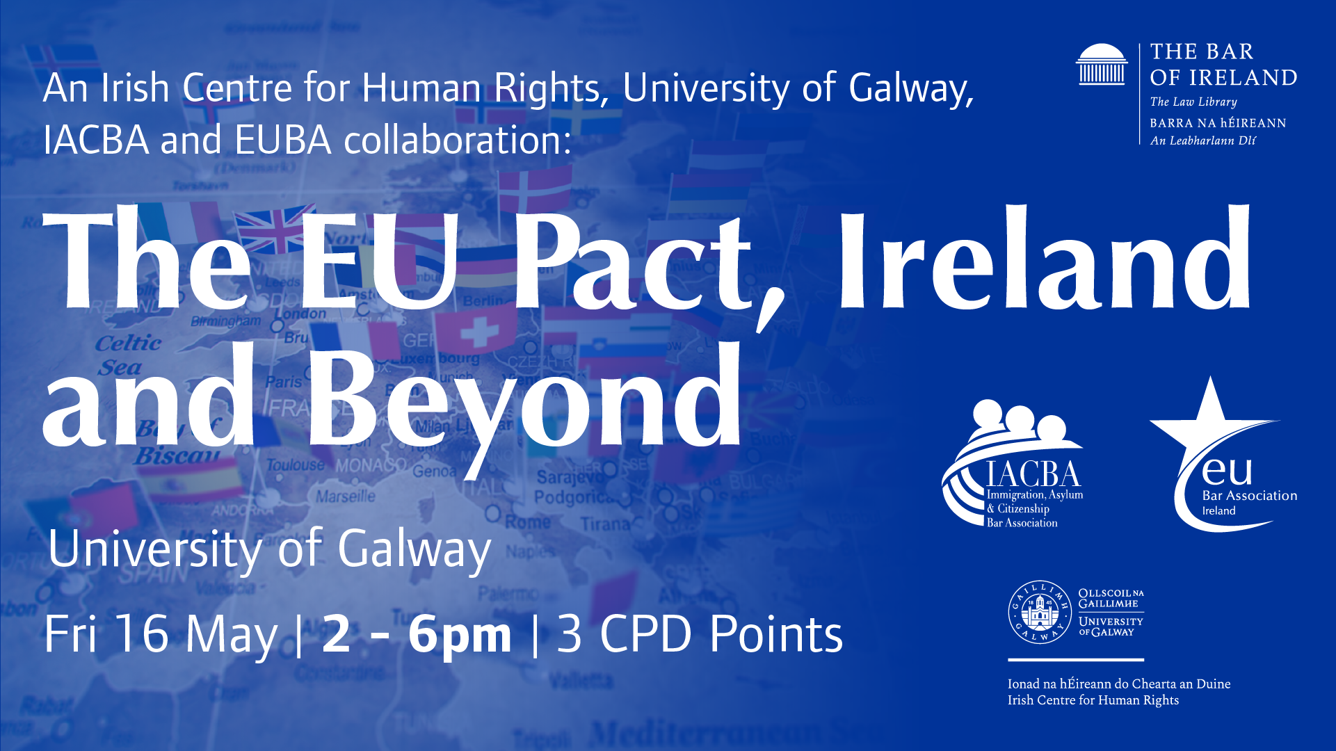 The Pact, Ireland and Beyond - Seminar - Galway, 16 May 2025 | IACBA