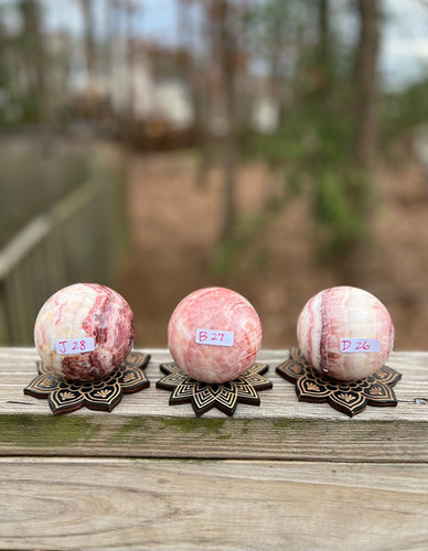 Dali Jasper (Pork Stone) Sphere | Kimiko Crystals
