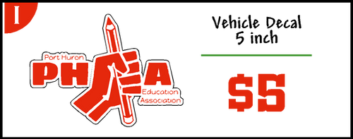 5' Vehicle Decal | lakeshore-graphics