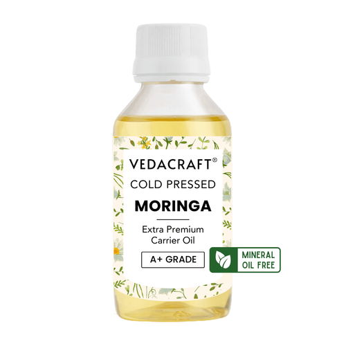 Premium Cold Pressed Moringa Carrier Oil | Vedacraft