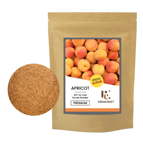 Hyper Exfoliating Apricot Shell Scrub Powder | Vedanum