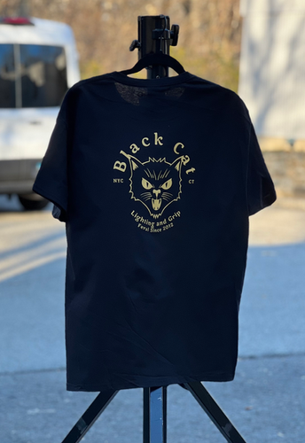 A51 X Black Cat Lighting & Grip Limited Edition T-shirt | AREA51 TETHER CO.