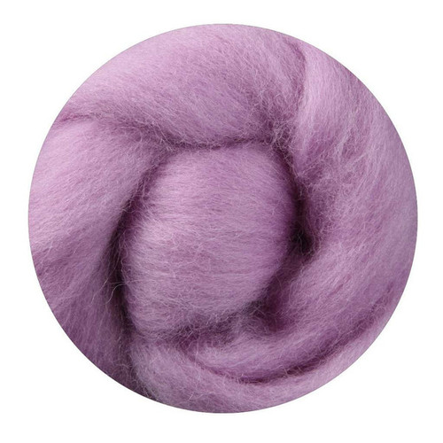 lavender—Ashford Merino slivers