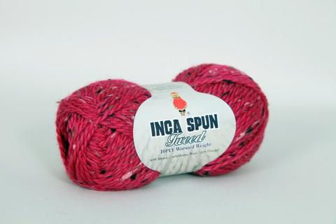 Bright Pink—Inca Spun Tweed 10 PLY | mollydaleyarns