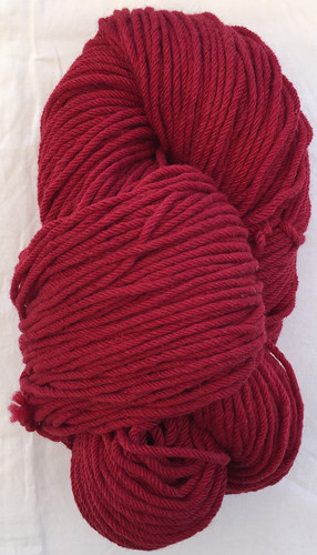 Dark Red Rug Yarn 16 ply—Mollydale Yarns | mollydaleyarns