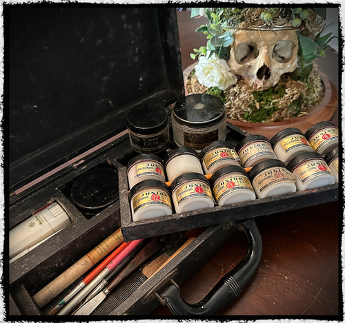 Vintage Embalming Mortician Cosmetic Makeup Kit | artemmortis